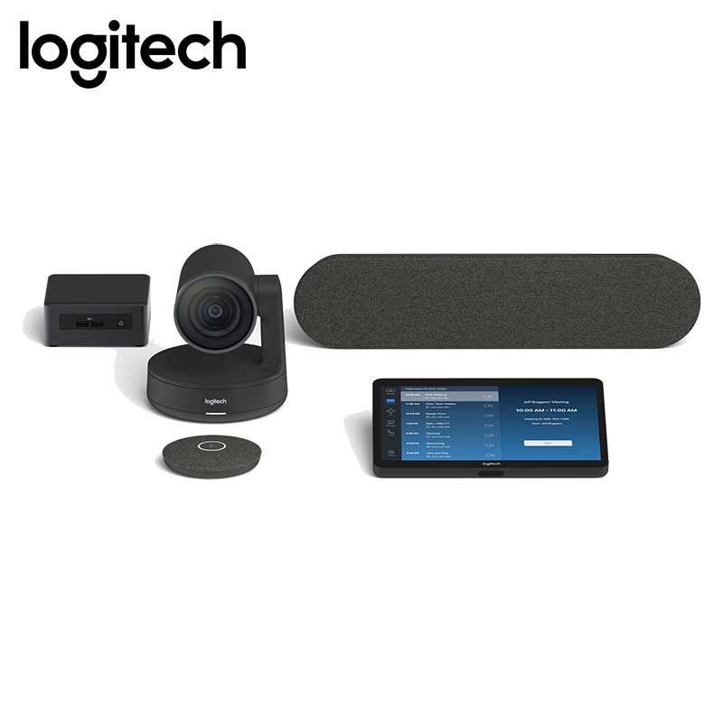 Logitech Rally Kit / Tap / PC Zoom Rooms Conference Kit - Medium Room ...